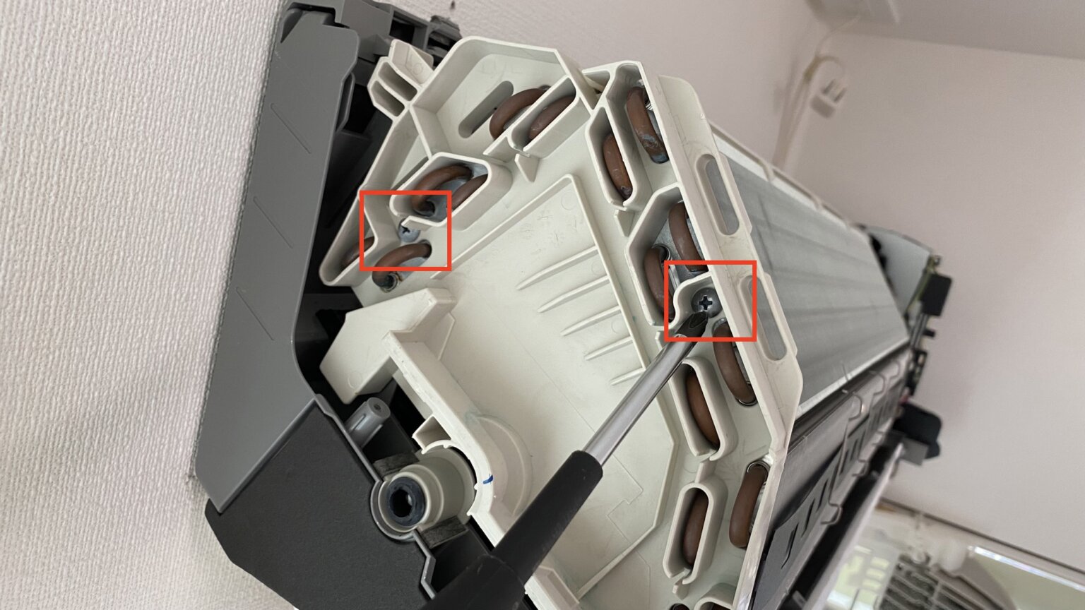 【初心者】ダイキンエアコン「AN22VCS」シロッコファン分解方法11STEP | 今日からダイワハウス